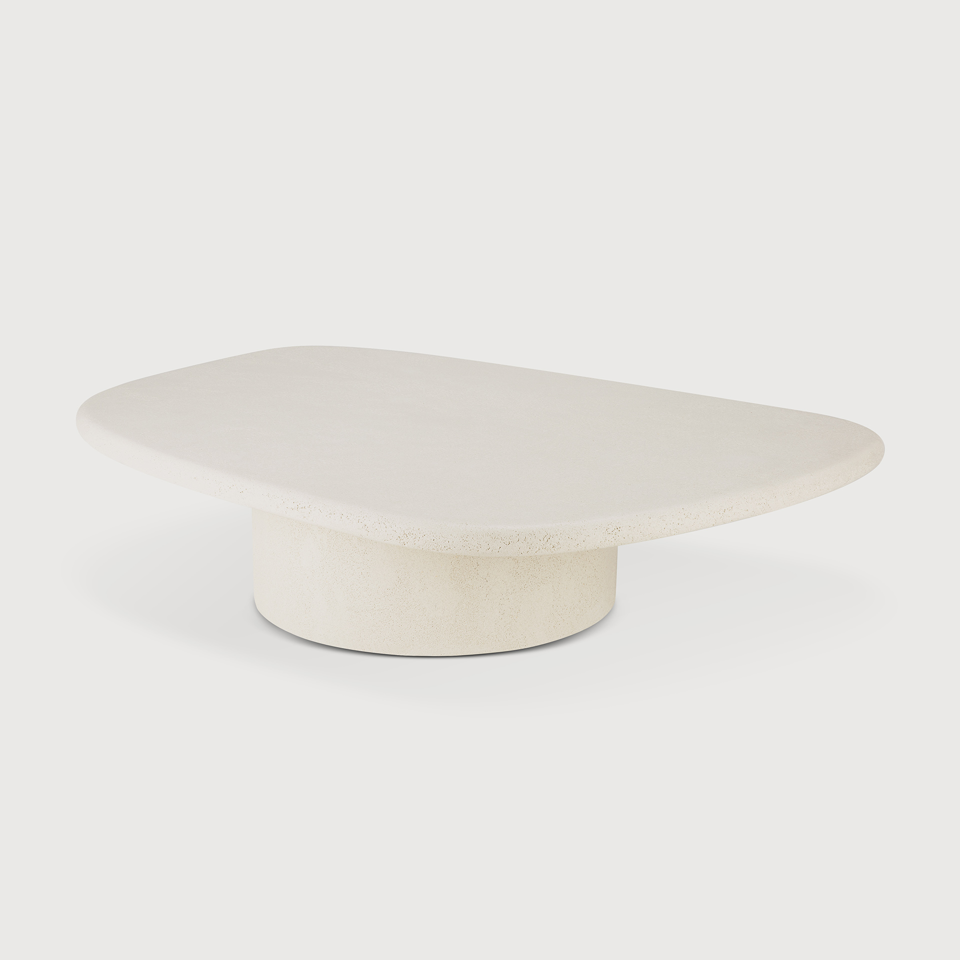 Table basse Elements galet d'Ethnicraft - Quatuor Design