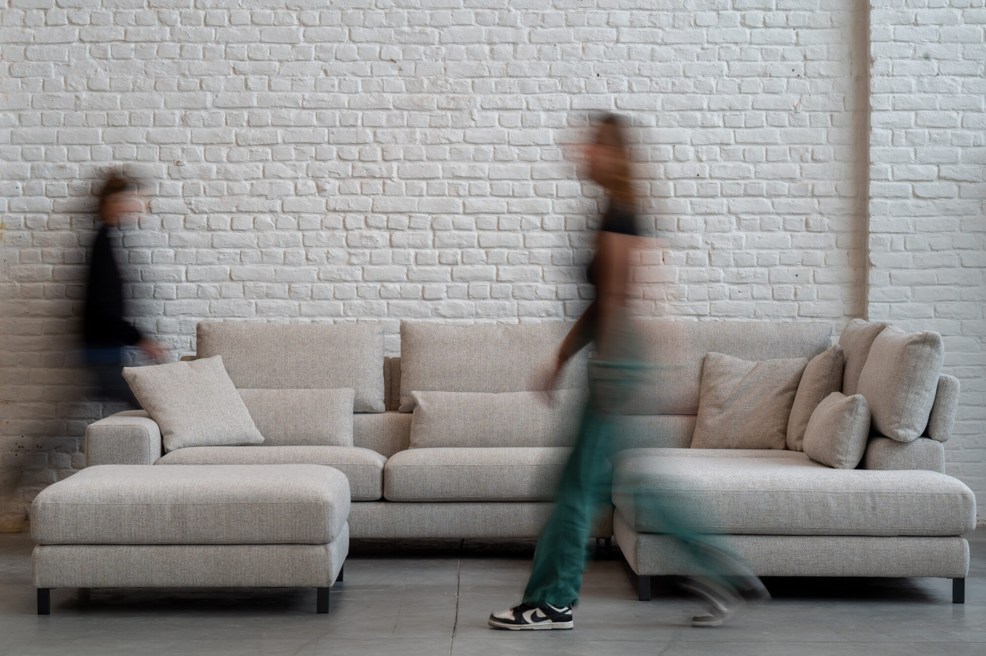 Canapé Horizon, tissu Reserve d'Olta - Quatuor Design