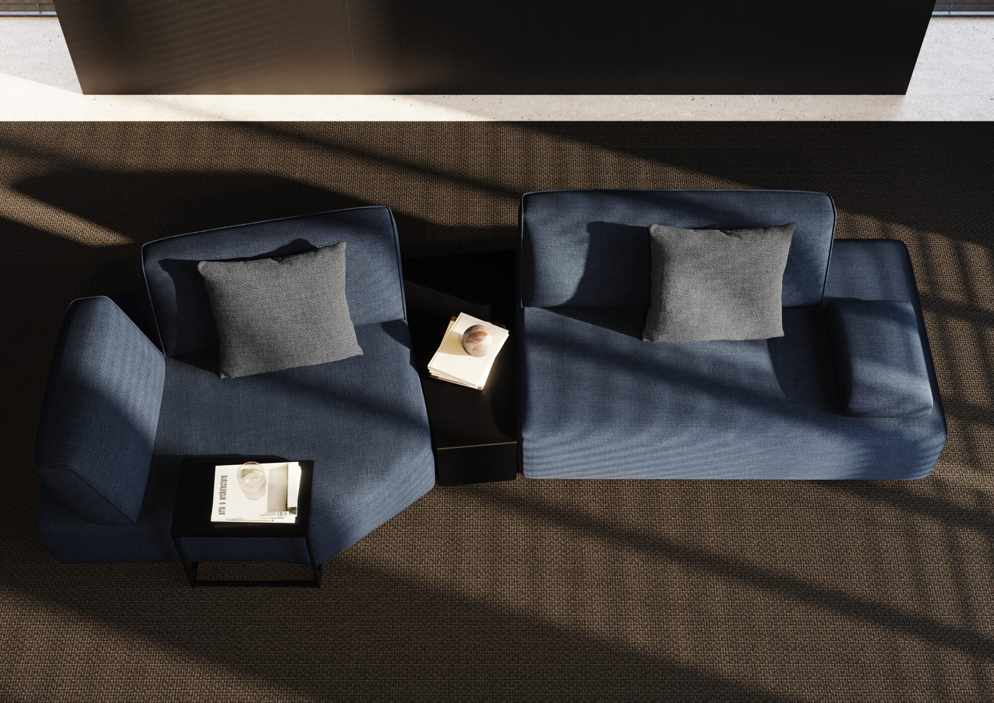 Canapé Louise Escapade - Quatuor Design